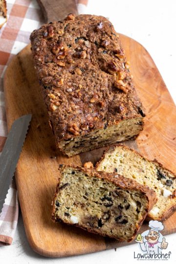 Koolhydraatarm courgettebrood - Lowcarbchef.nl