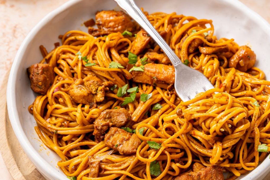 Surinaamse bami (koolhydraatarm) - Lowcarbchef.nl