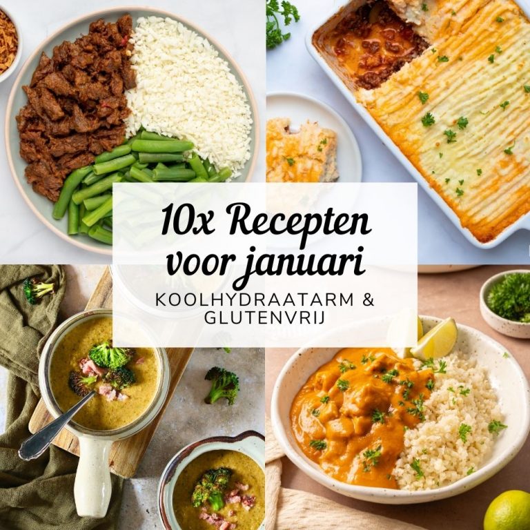 10x koolhydraatarme recepten voor de maand januari - Lowcarbchef.nl